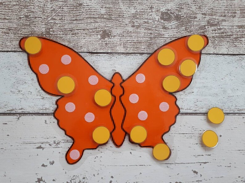 Butterfly numeracy activity number game number bonds to 10 | Etsy