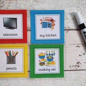 Toy Box Labels Labels for the Playroom Montessori Classroom - Etsy Canada