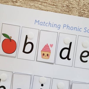 Phonics Game, Matching Phonics, EYFS, Match Picture to Sound ...