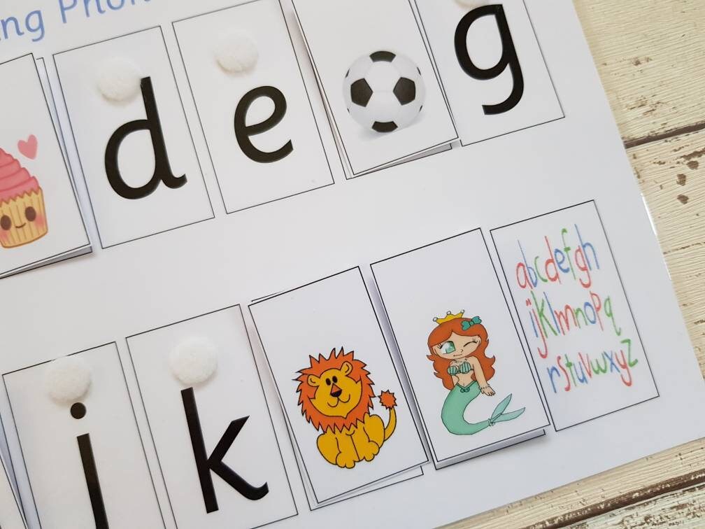 Phonics Game Matching Phonics EYFS Match Picture to Sound | Etsy
