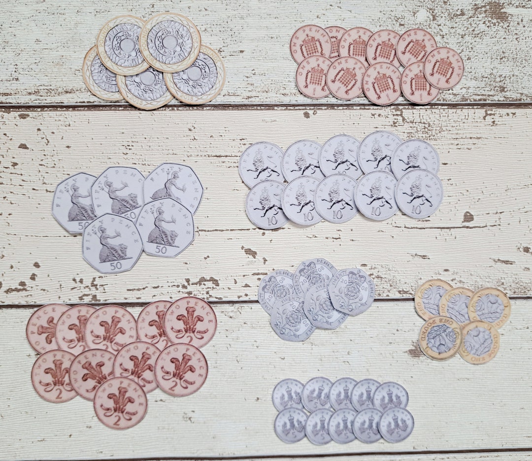 English Play Coins, Pretend Play Money for Children, Role Play, Life ...