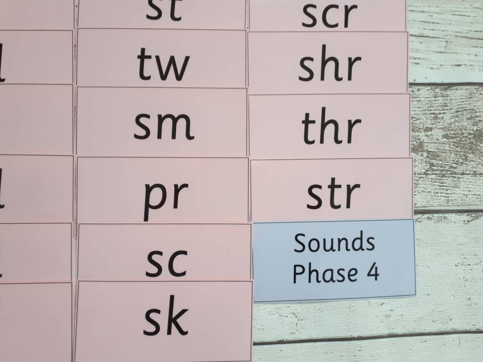 Sound Flash Cards, Phase 4 Sounds, Early Phonics, EYFS, Reception ...
