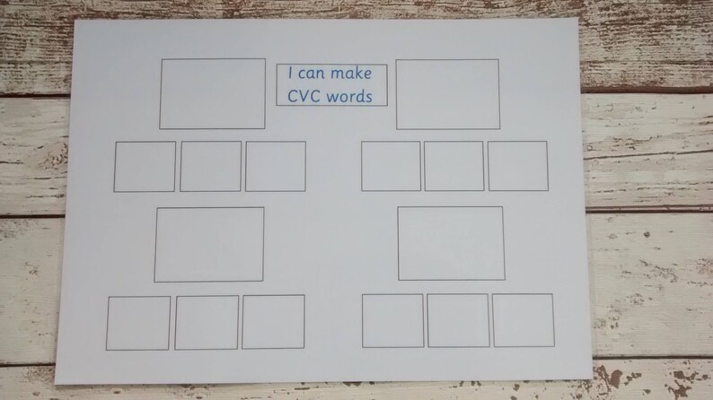 Phonics Teaching Resource Cvc Words Early Years Activity - Etsy