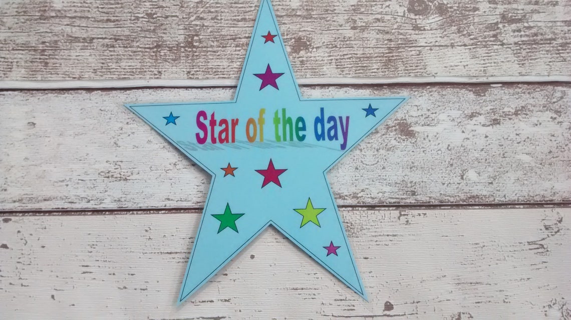 Star of the Day Classroom Display Wall Display EYFS | Etsy UK