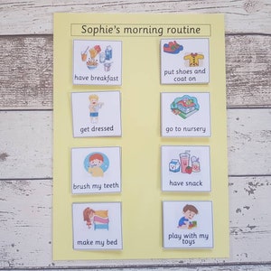 Visual Timetable Charts, Daily Activities, Plan Routine, Daily Schedule ...