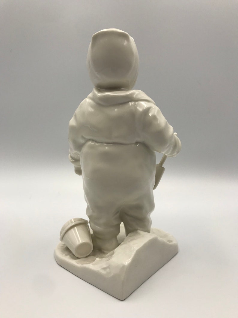 One of a Kind "little Boy" Porcelain Sculpture Unique Handmade Limited ...