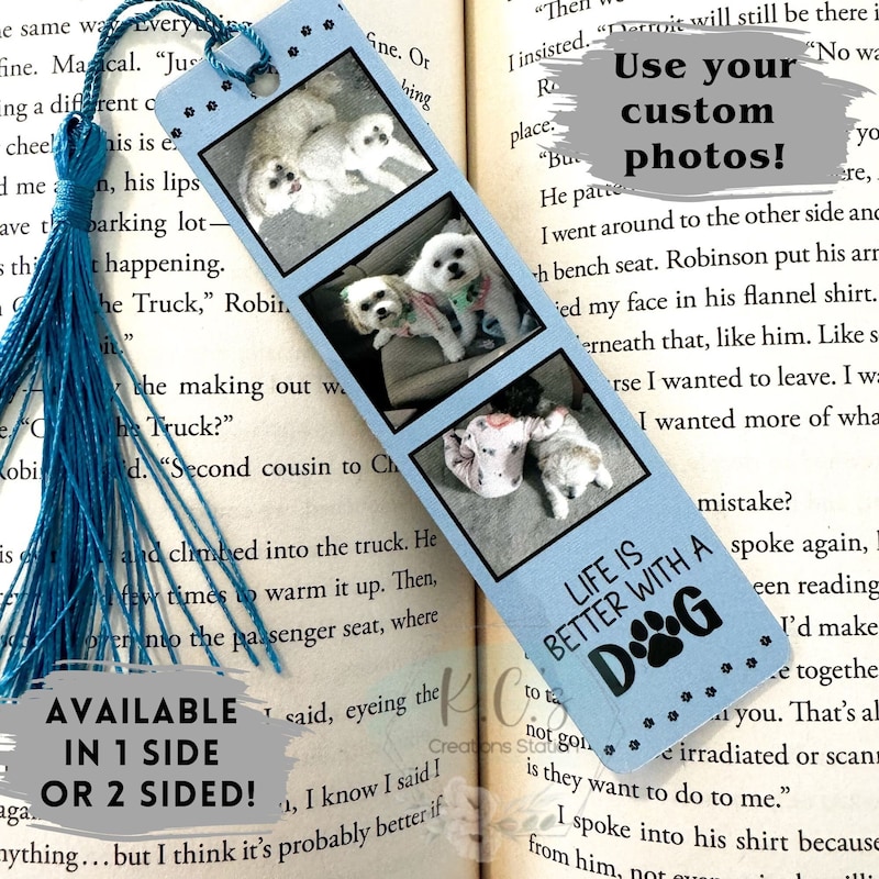 Custom Bookmark - Etsy