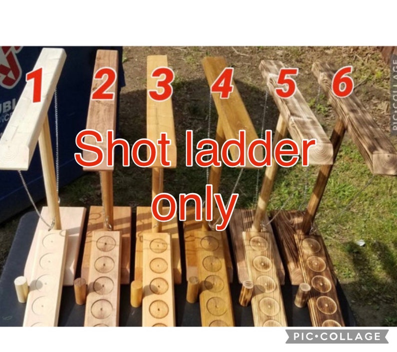 Shot Ladder Score Keeper, Shot Ladder for Ring Toss Game, Score Keeper ...