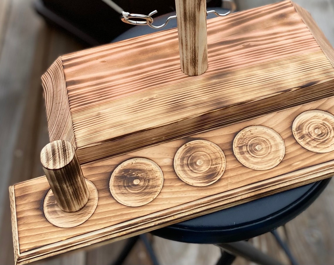 Ring Toss Game ALREADY ASSEMBLED Table Top Ring Toss Game - Etsy