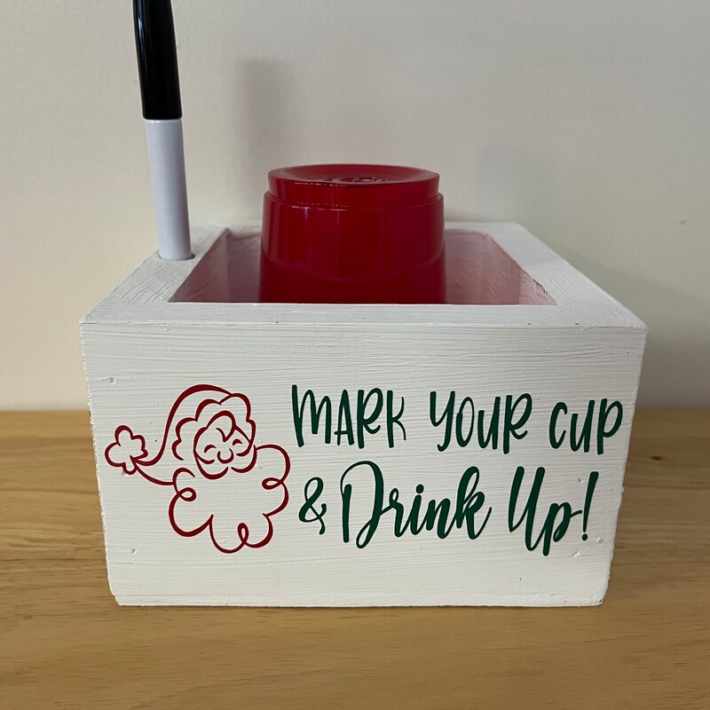 Mark Your Cup and Drink Up - Etsy