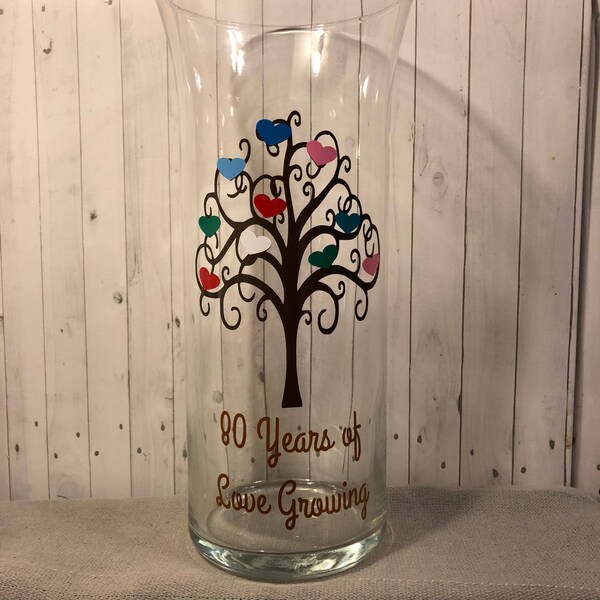 Personalized Vase - Etsy