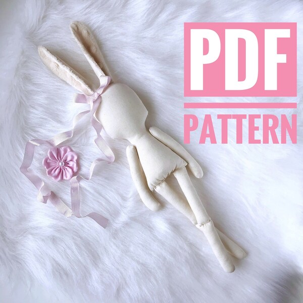 Cloth Rabbit Pattern - Etsy