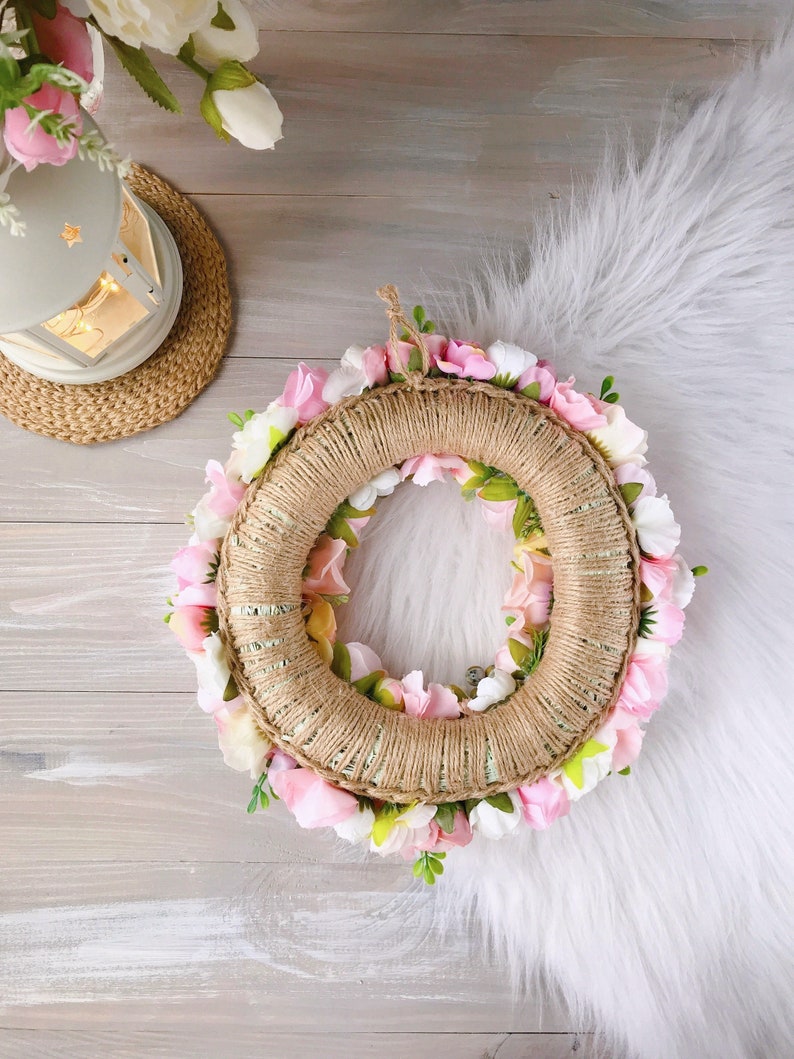 Flower Wreath Cute Small Wreath Summer Wreath 11 Spring - Etsy
