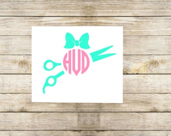 Hair bow decal | Etsy