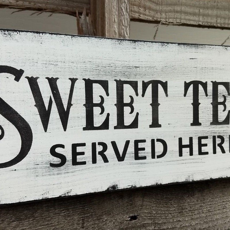Sweet Tea Sign - Etsy