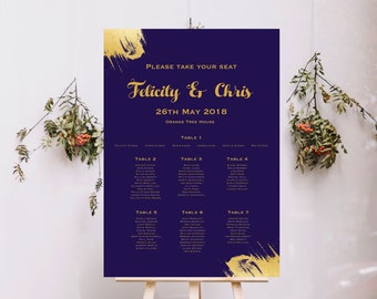 Wedding table plan | Etsy