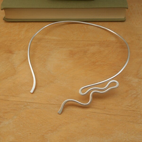 Wire Collar Necklace - Etsy
