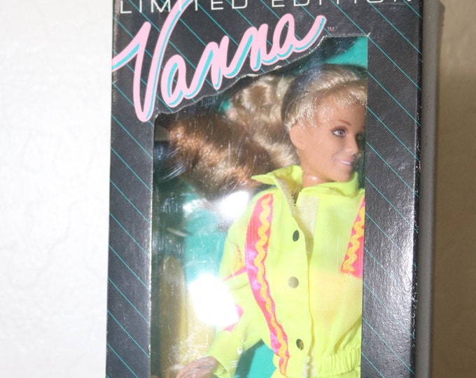 Vanna White (1990) Doll by Totsy Vintage 1990s Same Size as Barbie ...