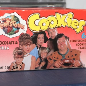 Flintstones Cookies 1993 Pigasaurus Full Box 1990s Movie | Etsy
