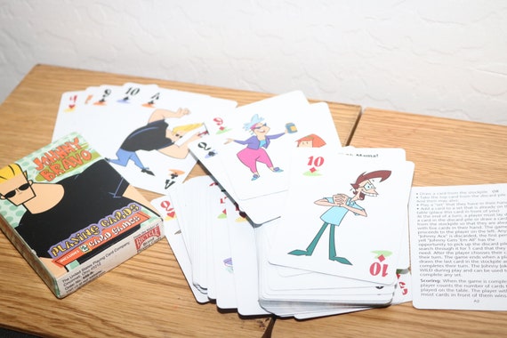 Toys & Games Card Games Johnny Bravo TV Show Playing Cards Cartoon ...