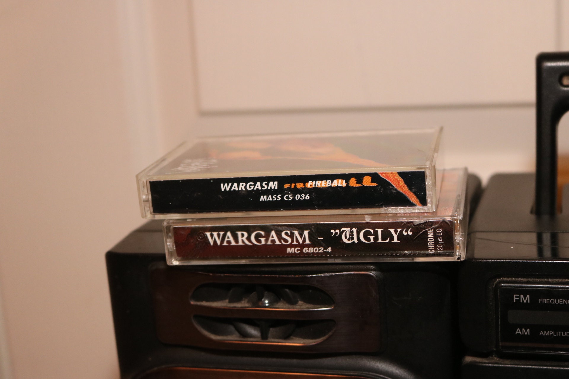 WARGASM 1990s UGLY & Fireball Cassettes PUNK Alternative Metal Rock ...