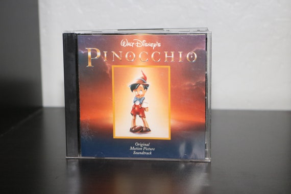 Pinocchio Walt Disney 1992 Movie Soundtrack CD - Etsy