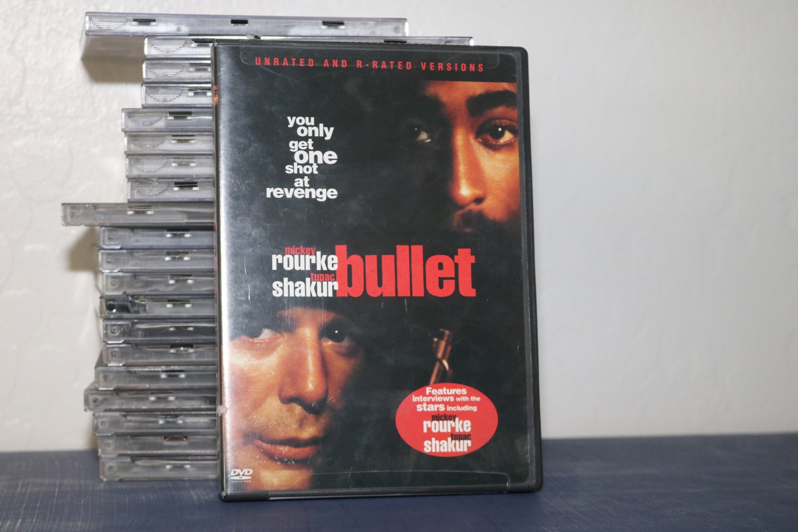 TUPAC Bullet 1996 DVD Video Movie Nyc Tupac Shakur Mickey - Etsy