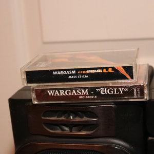 WARGASM 1990s UGLY & Fireball Cassettes PUNK Alternative Metal Rock ...