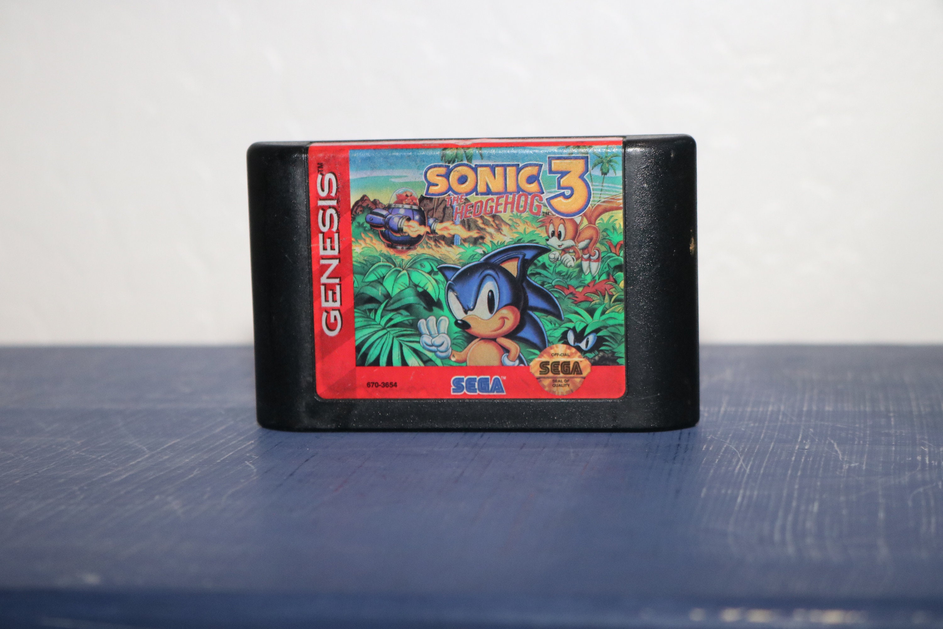 Sonic the Hedgehog 3 Sega Genesis Game 1994 Vintage 1990s for the ...