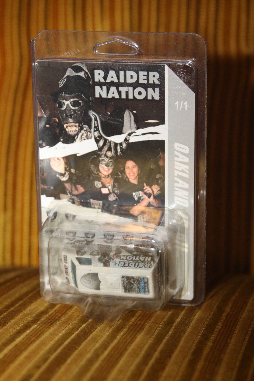 Oakland Raiders Raider Nation Custom Toy Football 1990s Diecast Car Al ...