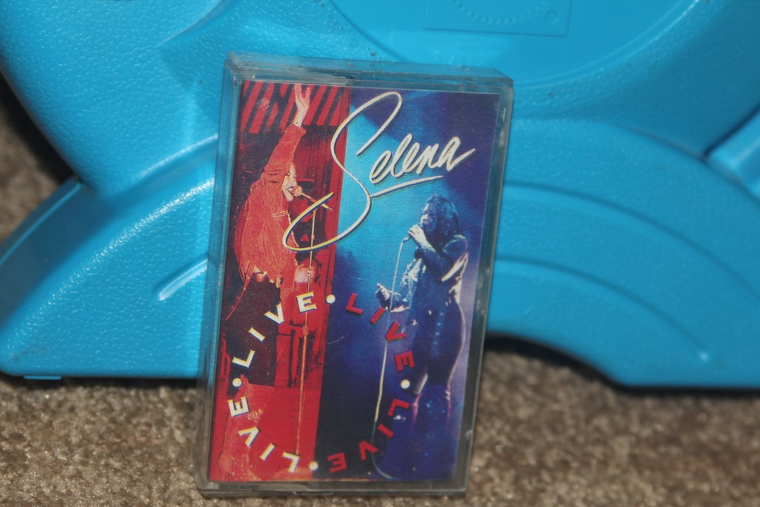 Selena Live Tape 1993 Quintanilla Pérez Perez Vintage 1990s EMI Latina ...