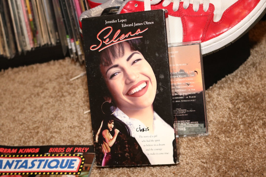 SELENA VHS Movie Quintanilla Pérez Perez Jennifer Lopez Edward James ...
