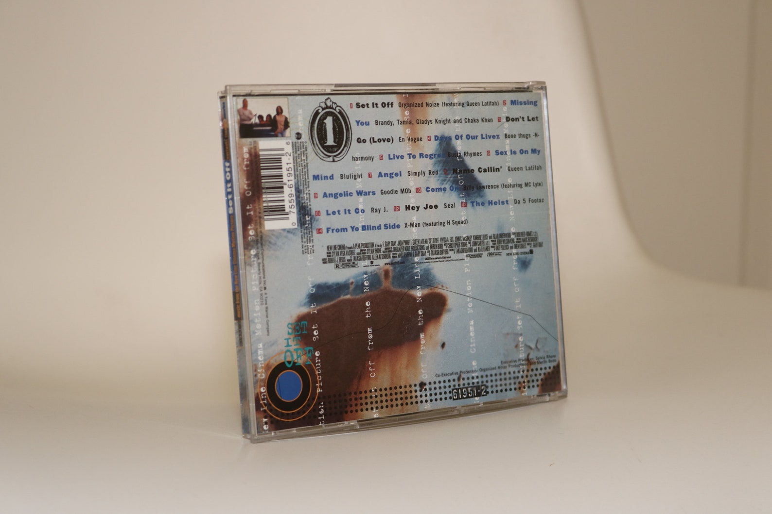 SET It OFF 1996 Movie Soundtrack CD Jada Pinkett Queen Latifah - Etsy