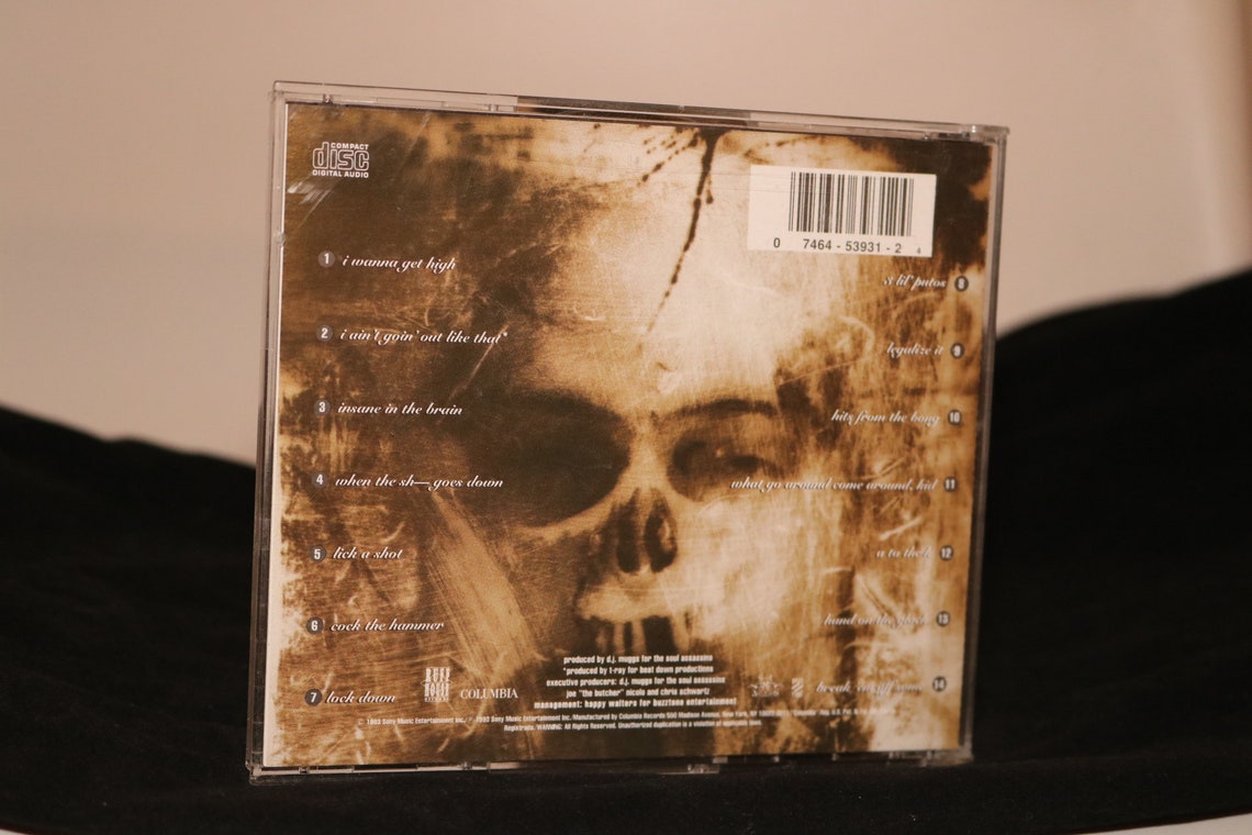 CYPRESS Hill Cd 1993 Tape Rap Music Vintage 1990 Old School - Etsy