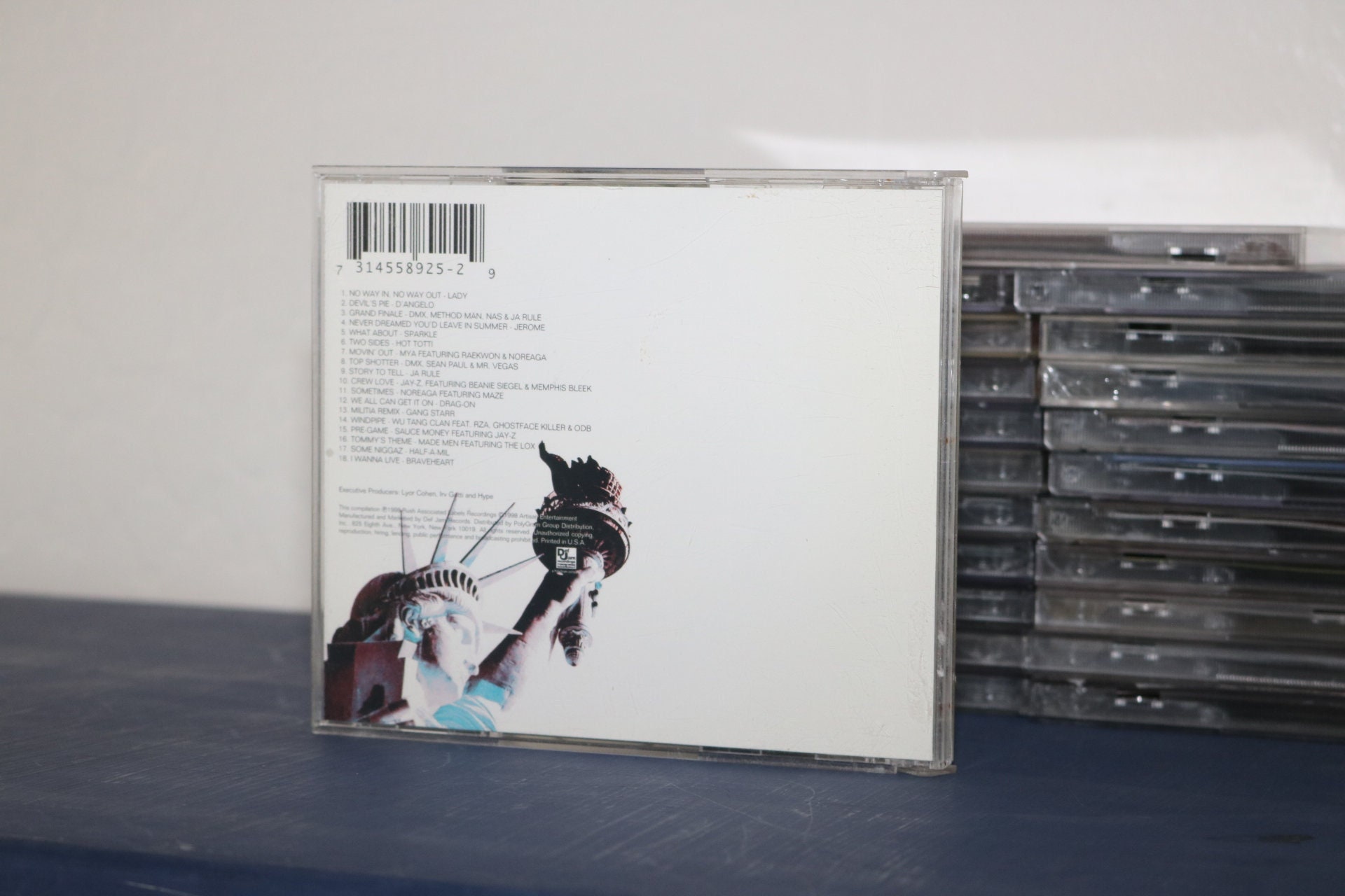 DMX BELLY CD 1999 Movie Soundtrack Combo Nyc Nas Redman Rap Hip Hop 90s ...