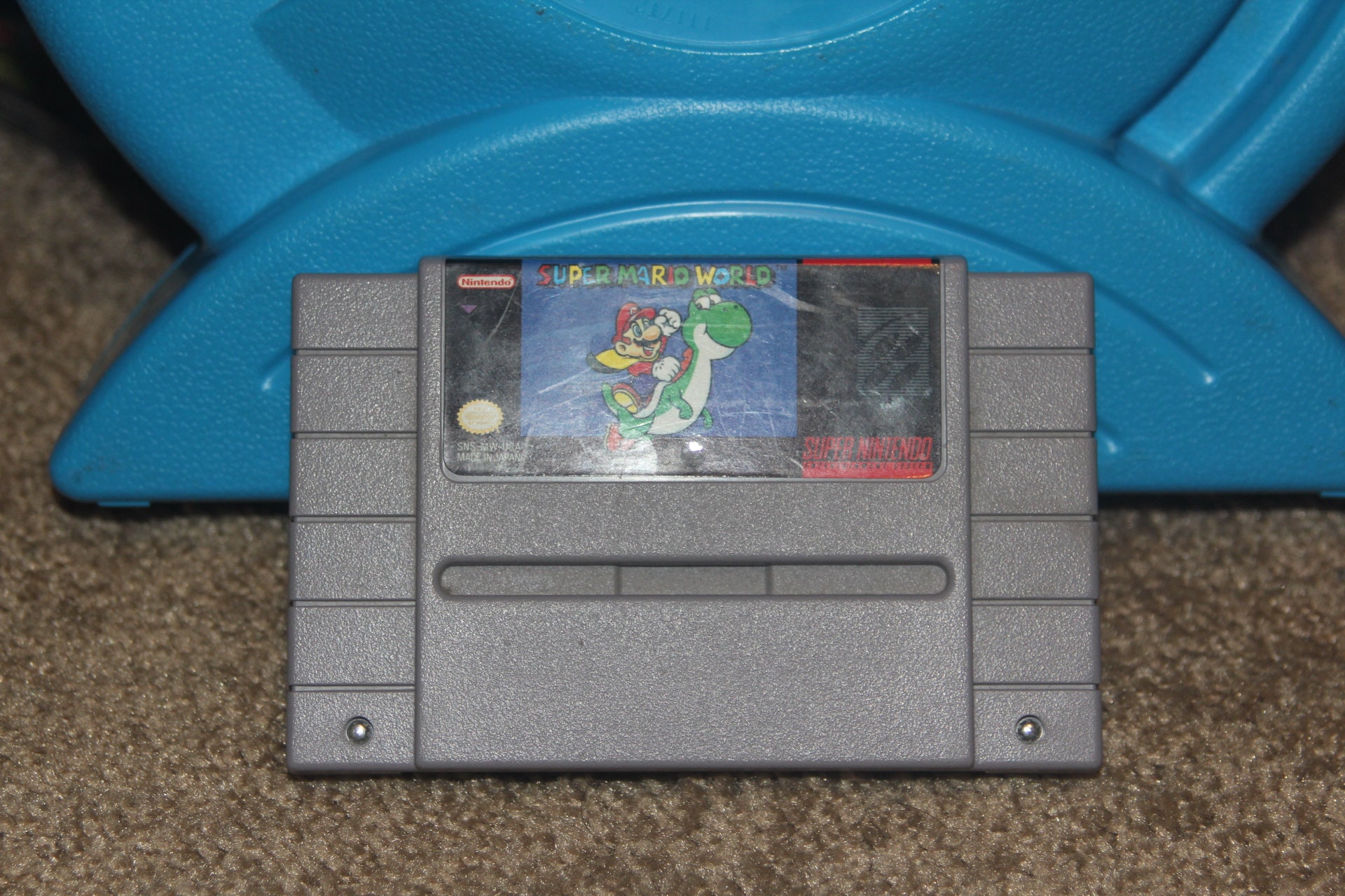Super Mario World Video Game SNES Nintendo Brothers Video Game System ...