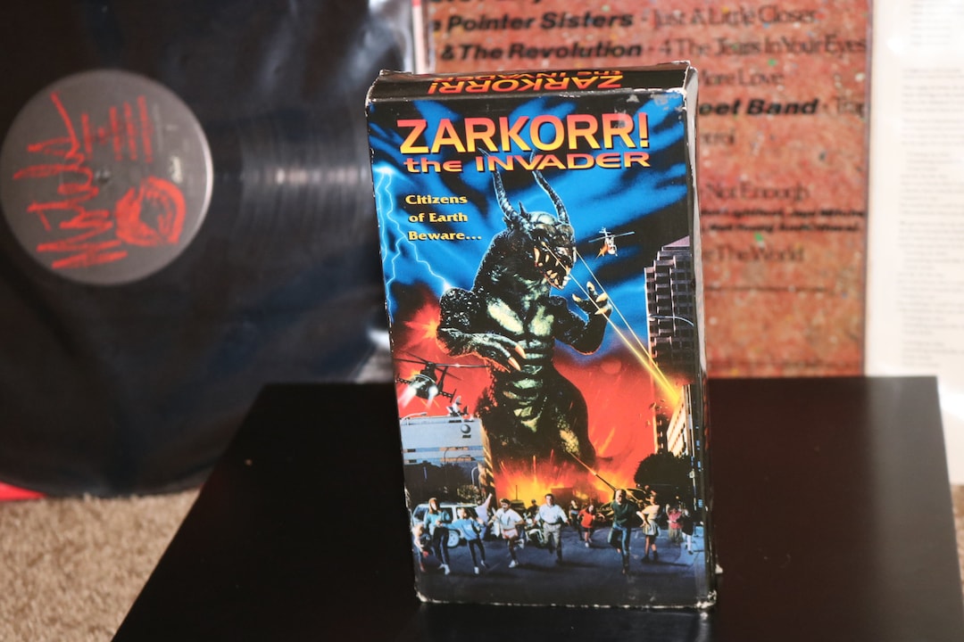 Buy Zarkorr the Invader 1996 Movie VHS 1990s Godzilla-like Monster ...