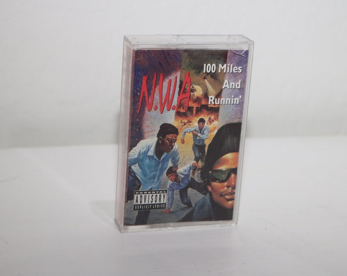 NWA (1991) Cassette Niggaz4life Tape Rap N.w.a. Eazy E Mc Ren Dr. Dre ...