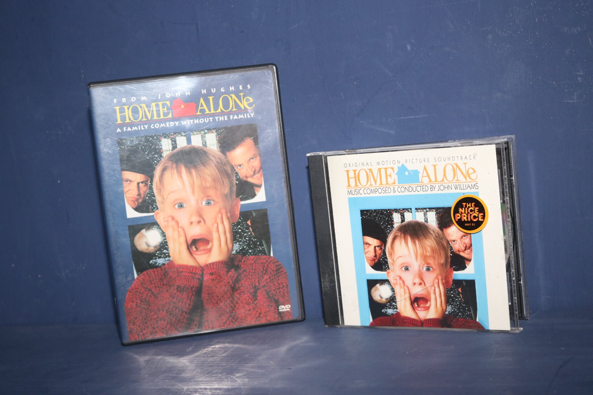 Home Alone 1 CD/DVD Set Vintage 1990 John Hughes Macaulay Culkin Joe ...