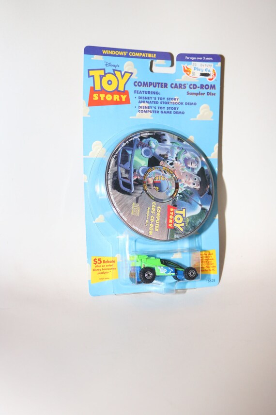 Hot Wheels Disney Toy Story Computer Car 1996 CD Rom Disney | Etsy