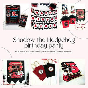 Shadow Birthday Party Decorations, Shadow Party Supplies, Shadow Theme ...