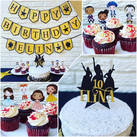 Hamilton Birthday Package Hamilton Musical Inspired Birthday | Etsy