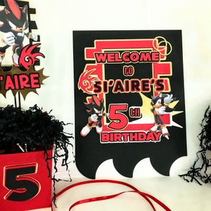 Shadow Birthday Party Decorations, Shadow Party Supplies, Shadow Theme ...