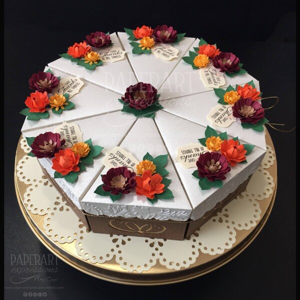 Cake Slice Box - Etsy