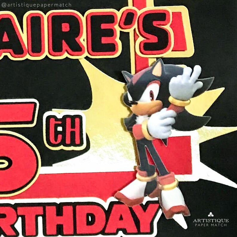 Shadow the Hedgehog Door Sign Shadow Welcome Sign Shadow - Etsy