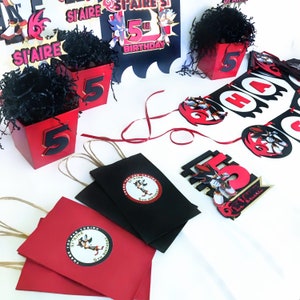 Shadow Birthday Party Decorations, Shadow Party Supplies, Shadow Theme ...