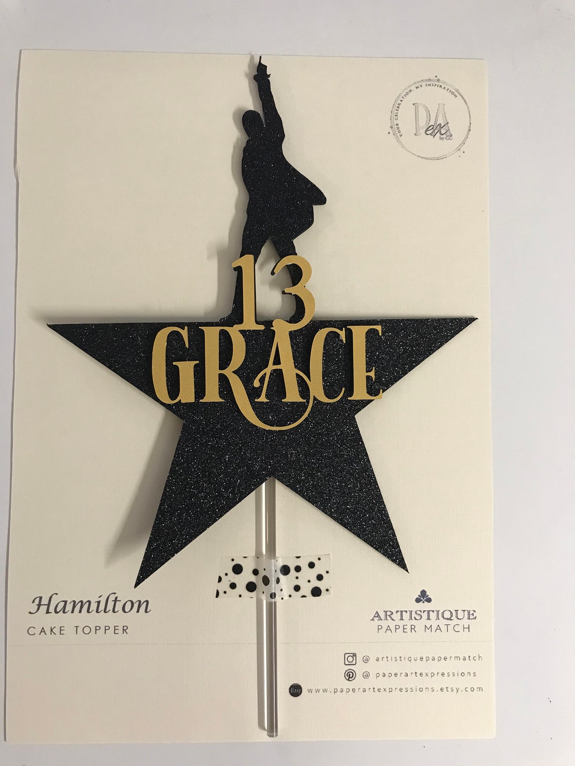 Hamilton Birthday Package Hamilton Musical Inspired Birthday | Etsy