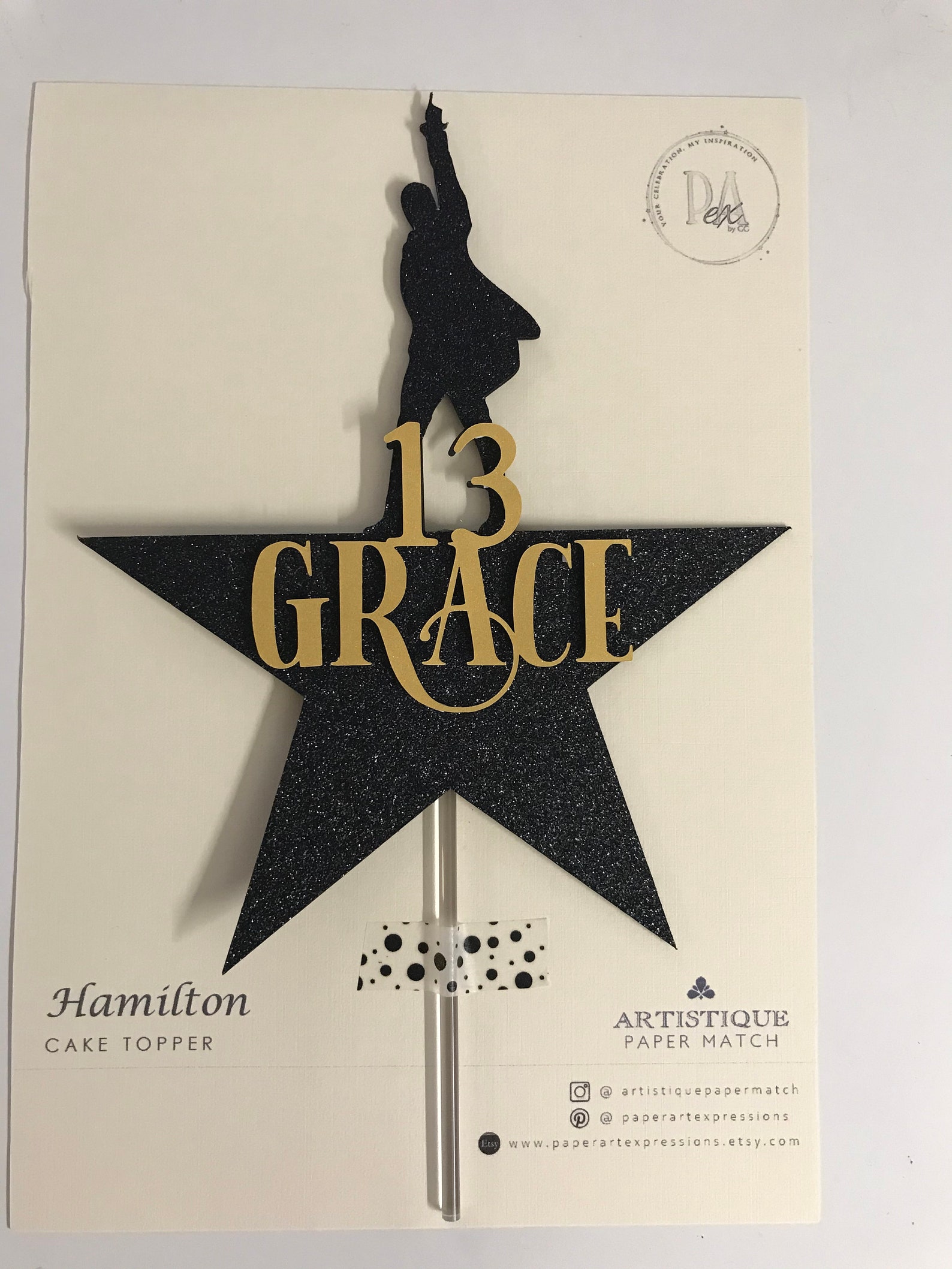 Hamilton Birthday Package Hamilton Musical Inspired Birthday | Etsy