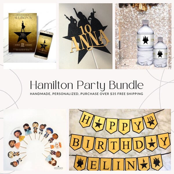Hamilton Party - Etsy