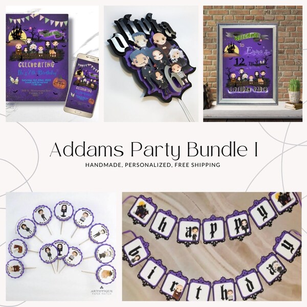 Addams Family Party - Etsy